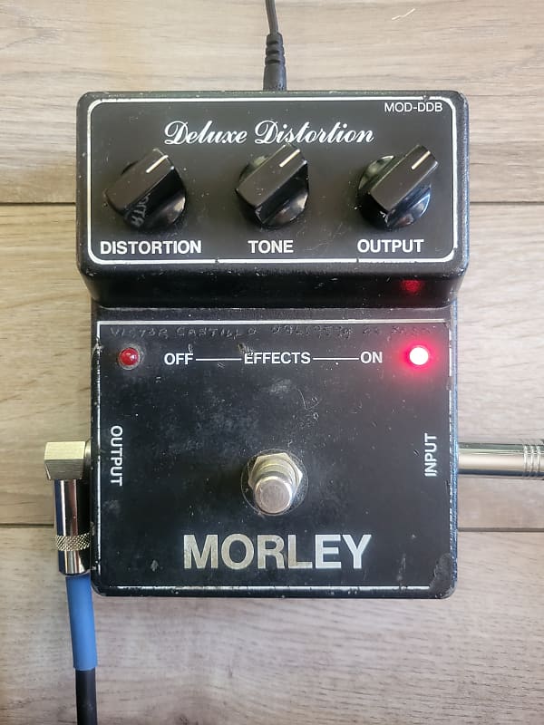 Vintage Morley Deluxe Distortion MOD-DDB Rare | Reverb