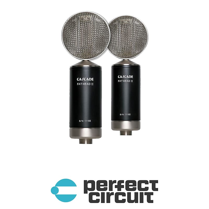 Cascade Microphones Fat Head II Stereo Pair Ribbon | Reverb Australia