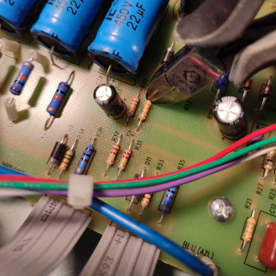 Fender Blues Junior BIAS Mod Kit PCB Cream Board | Reverb