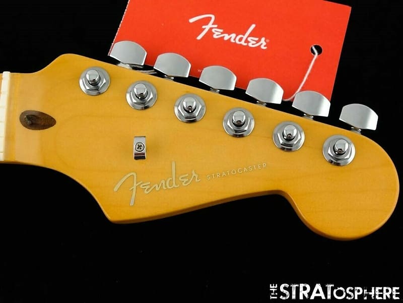 Fender American Ultra Stratocaster Strat NECK +LOCKING TUNERS | Reverb