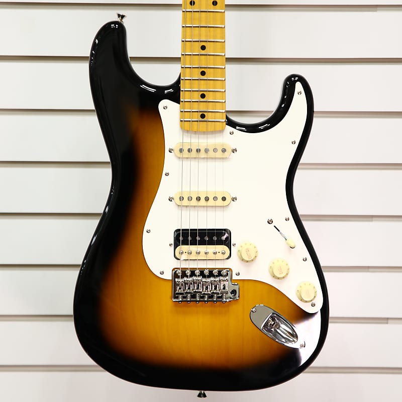 Fender JV Modified '50s Stratocaster HSS 2022 2-Tone Sunburst | Reverb