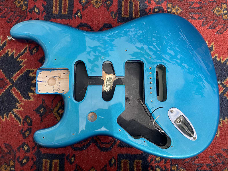 Fender Standard Stratocaster Guitar Body 2015 Left handed | Reverb