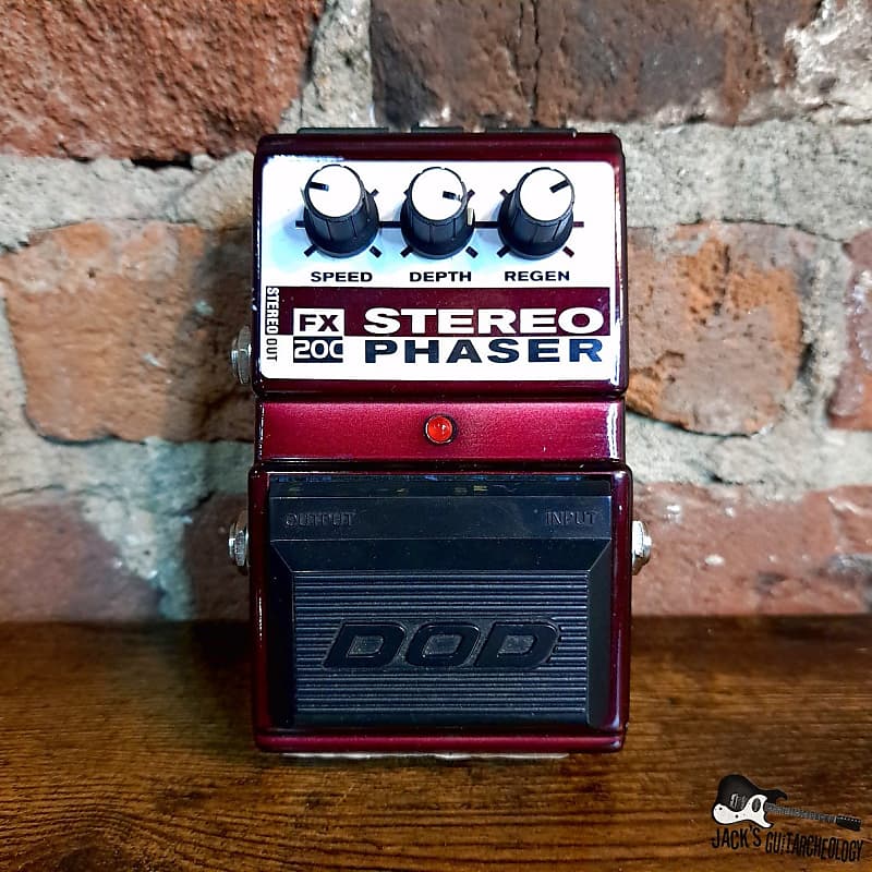 DOD Stereo Phaser (1990s - Red) | Reverb UK