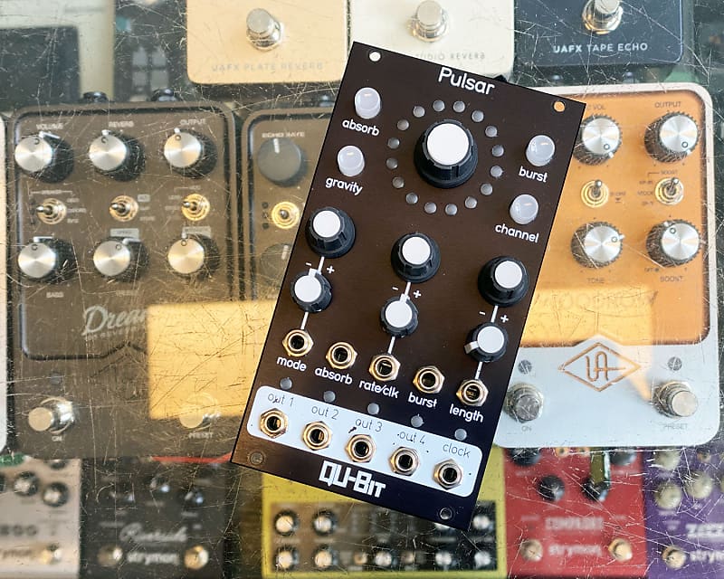 Qu Bit Pulsar Burst Generator Reverb