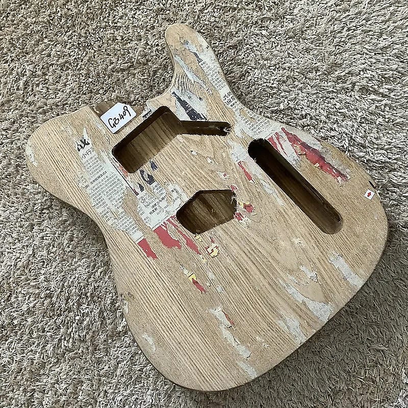 Ash Wood Telecaster Tele Style Guitar Body DIY Project | Reverb