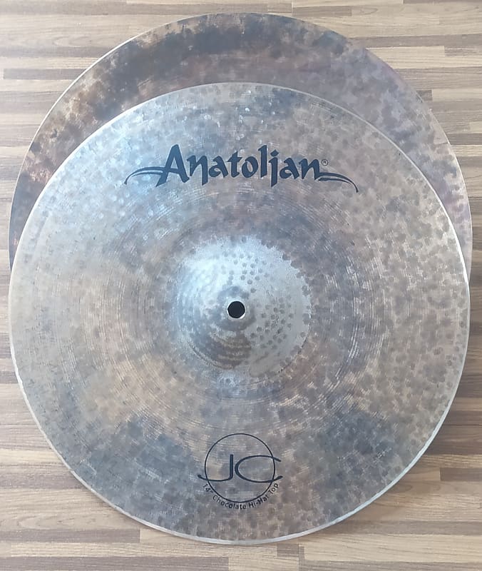 Anatolian Cymbals 14" Jazz Collection Chocolate Move Hi-Hat | Reverb