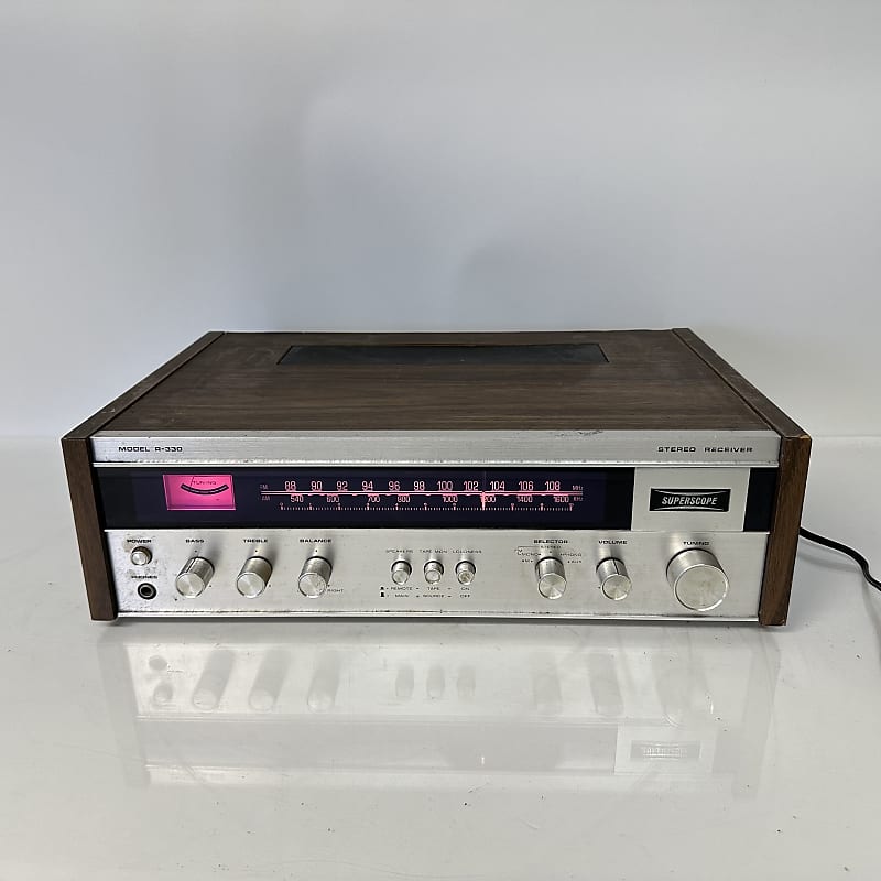 Vintage Marantz Superscope R-330 Stereo Receiver | Reverb