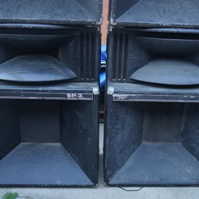PEAVEY SP-3 PA SPEAKER/PRECISION TRANSDUCER 4 together | Reverb