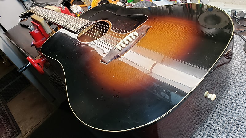 Guild D212 SB 1984 - Sunburst | Reverb