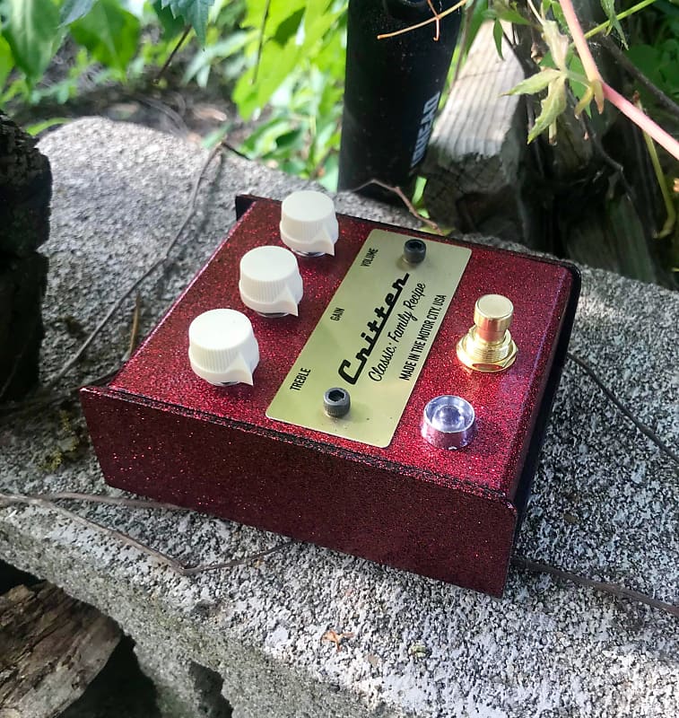 Critter - CFR Klone TLE2072 Equipped! New! Low Profile. Red. | Reverb