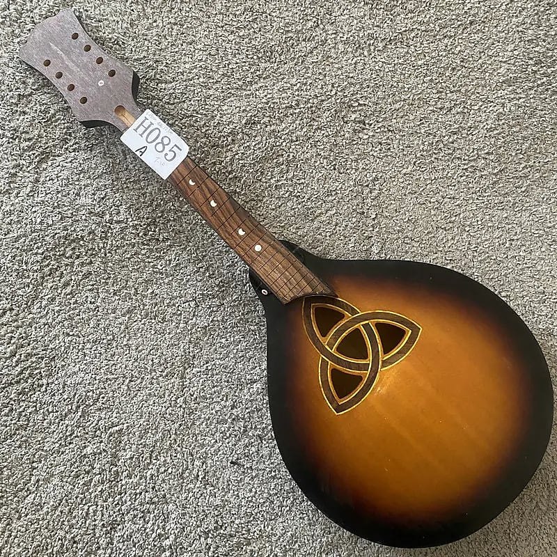 Tobacco Burst 8 String Mandolin DIY Project Body with Neck, | Reverb