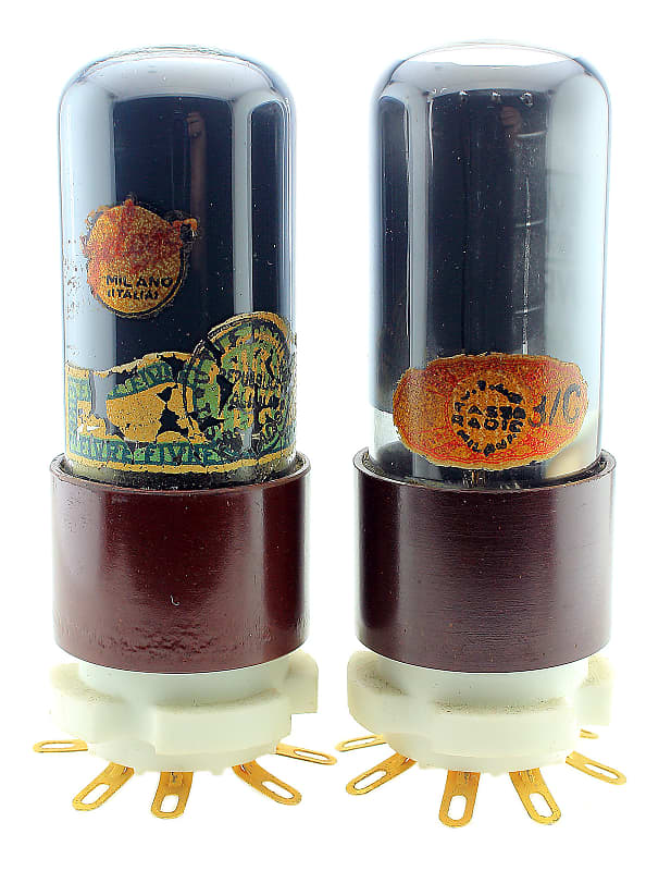 MATCHED PAIR RARE FIVRE 6V6GT VT-107 CV510 VACUUM TUBES | Reverb