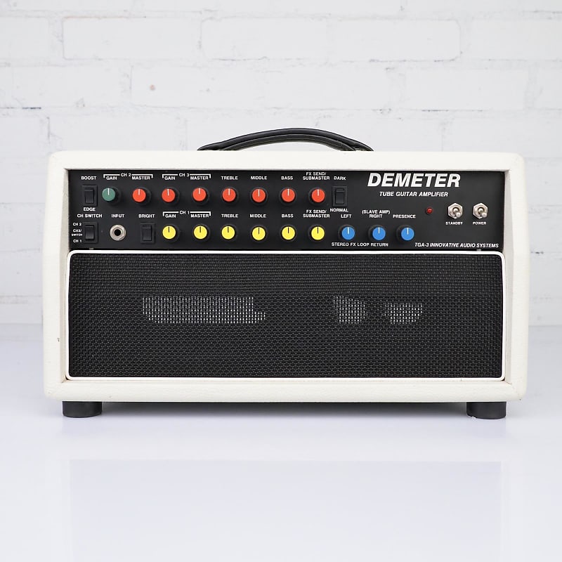 Demeter TGA-3 3-Channel Tube Guitar Amplifier Head w/ Pedal | Reverb