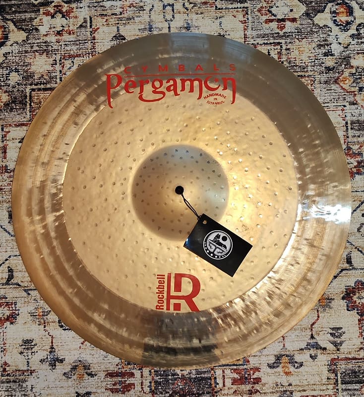 Pergamon Cymbals 20" Rockbell Ride - 2464g | Reverb