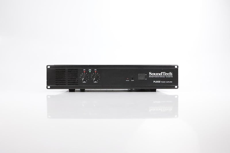 SoundTech PL602 300W 300 Watt Power Amplifier Amp Kiss #34557 | Reverb