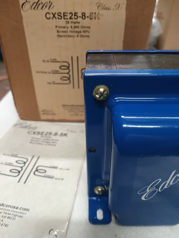 Tube Amp Transformer - Edcor CXSE25-8-5K | Reverb