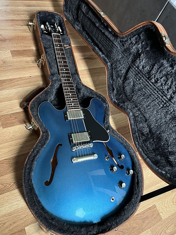 Gibson ES-335 2019 Harbor Blue w/VOS Hardware & T-Type | Reverb