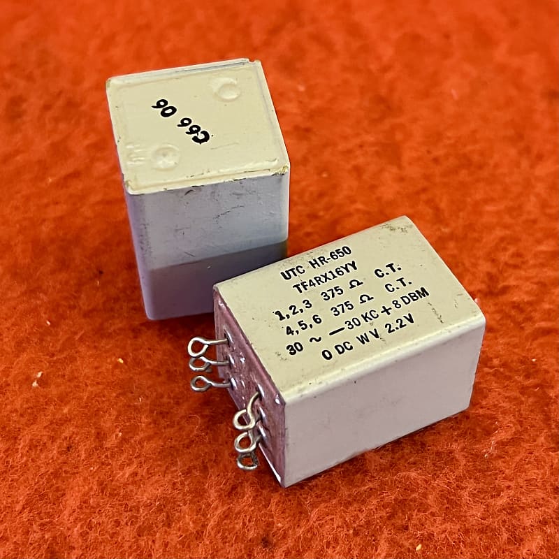 UTC HR-650 Audio input transformers c 1960’s original vintage | Reverb