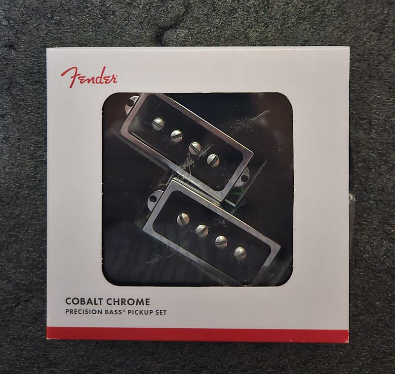 Fender Cobalt Chrome Precision Bass pickups | Reverb
