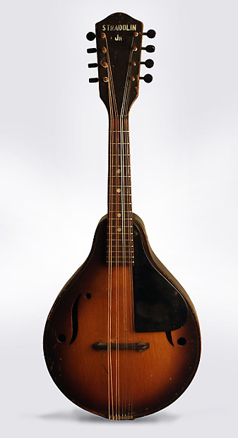 Stradolin Jr. Arch Top Mandolin, c. 1940's, NO CASE case. | Reverb