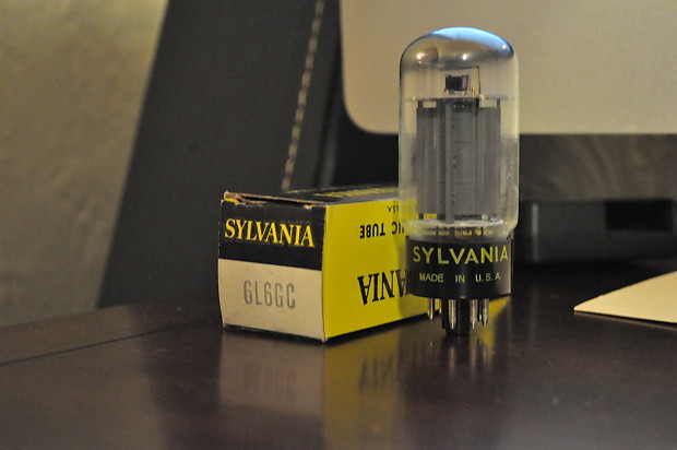 Sylvania 6L6GC Pair 60's Nos LOWERED PRICE | Reverb