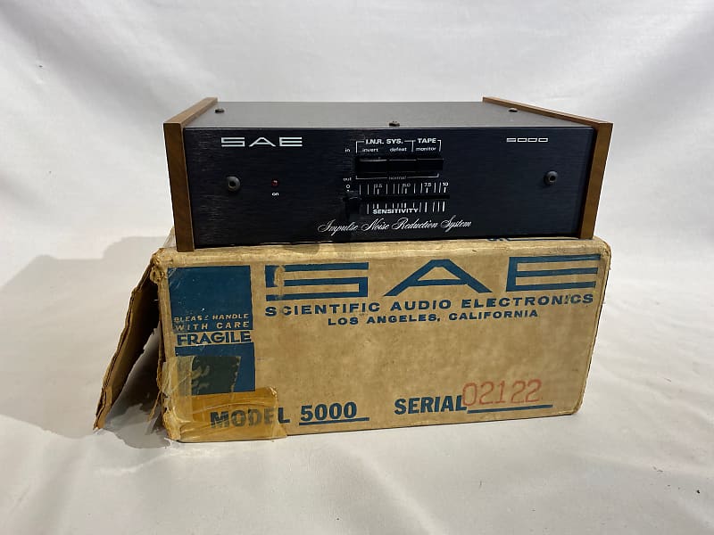 SAE 5000 Impulse Noise Reduction System 1970-80's Black w/ | Reverb