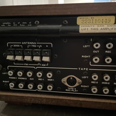Vintage*Sansui 5500 Receiver - Walnut | Reverb