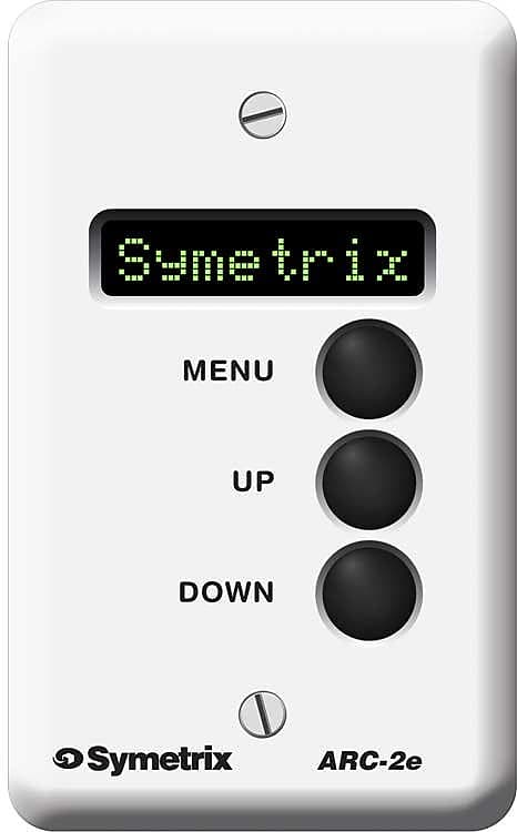 Symetrix ARC-2E Adaptive Remote Control Wallplate for Symnet, | Reverb