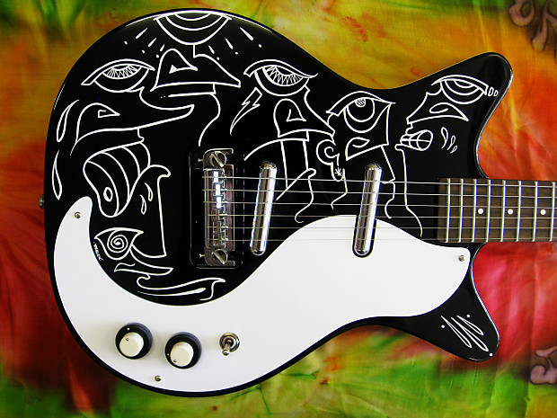 Danelectro DC '59 NOS CUSTOM PAINTED By Malex | Reverb
