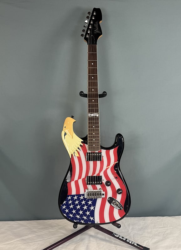 Italia Freebird American Flag Eagle 2000's - Satin | Reverb