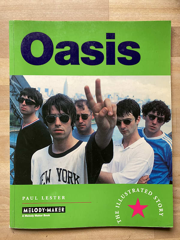 "Oasis - The Illustrated Story" (Picture/History Book of the | Reverb