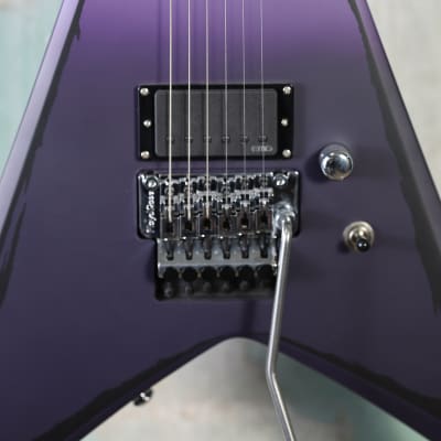 ESP LTD Alexi Ripped Electric Guitar with Case - Purple Fade | Reverb