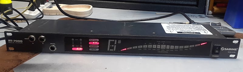 Sabine RT-7000 Rack Mount Tuner | Reverb