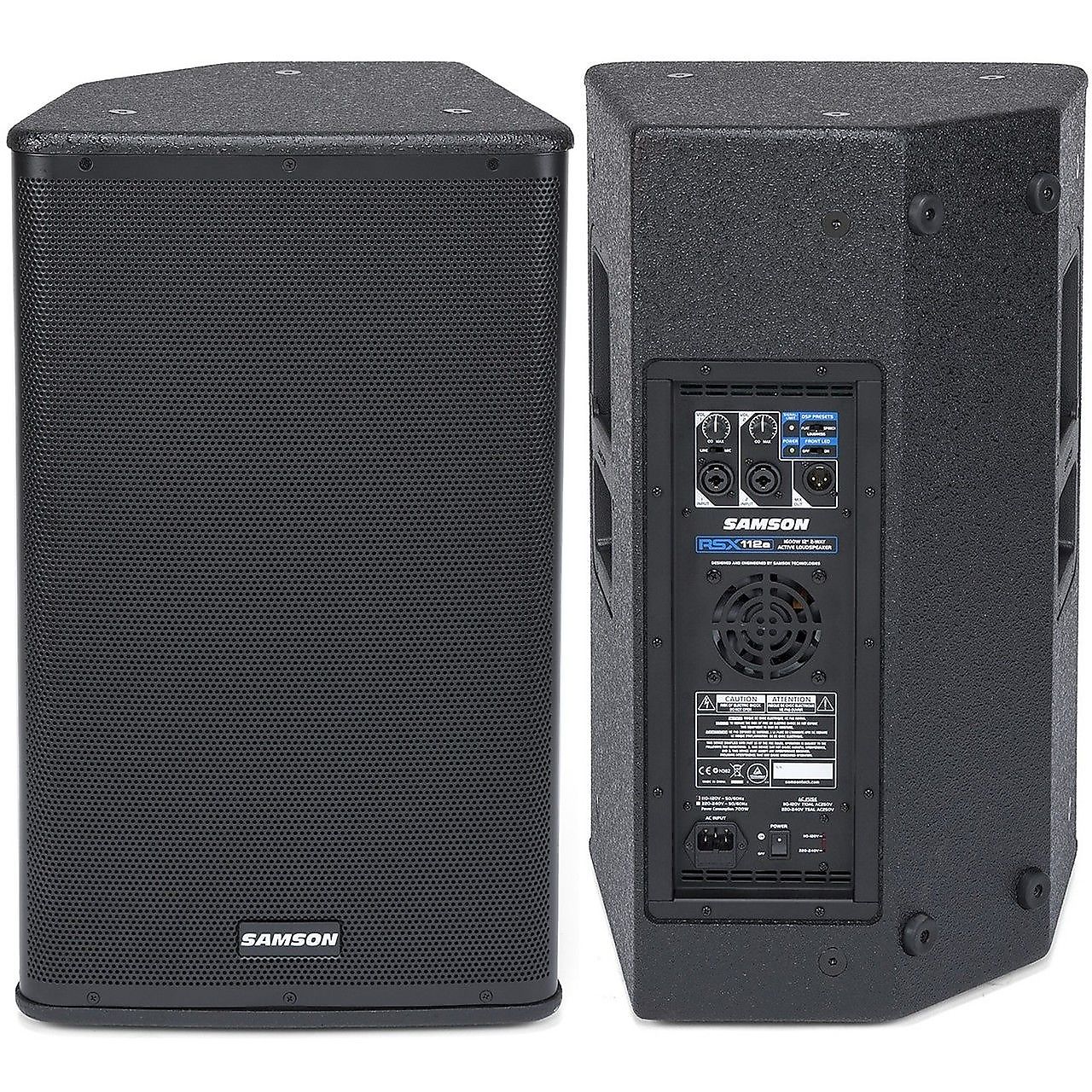 Samson RSX112A 2-Way 1600w Active 12" Speaker | Reverb