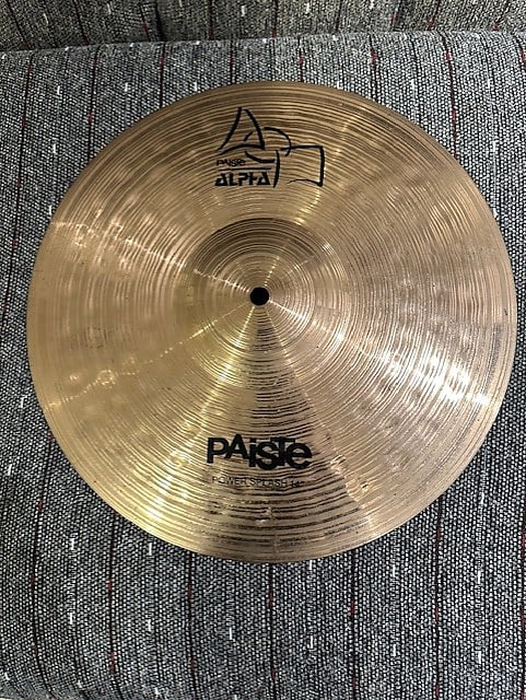 PAISTE ALPHA - Power Splash 14" Late 1990's - Rare Vintage | Reverb