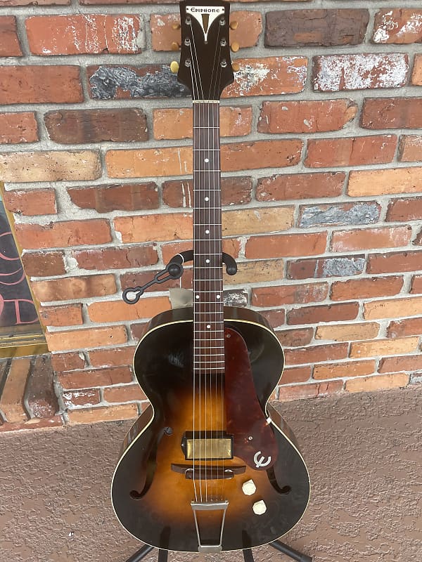 Epiphone Kent Jazz Archtop Hollowbody 1951 2 Tone Vintage | Reverb
