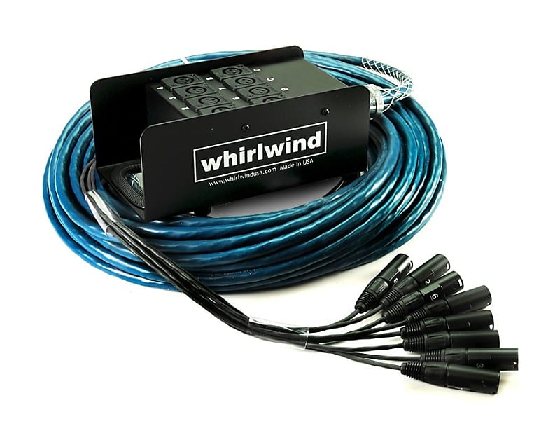 Whirlwind MS-8-0-NR-050 50' 8-Channel Medusa Snake with No | Reverb