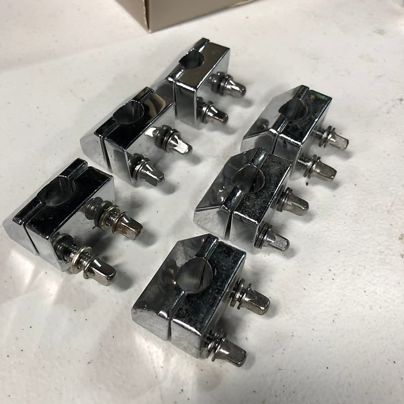 DW Memory Locks for Toms - Chrome - Pack of 6 | Reverb