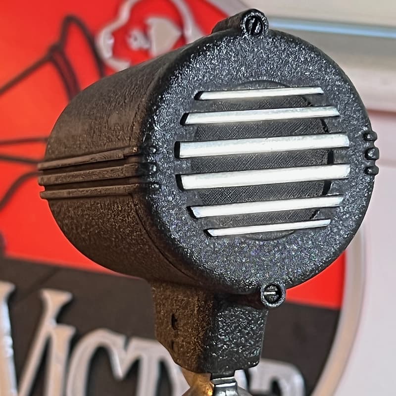 Vintage 1940's Astatic DN-500 Dynamic Microphone, NICE, | Reverb