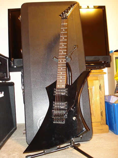 Jackson Professional Kelly Standard 1990 Black with Hardshell | Reverb