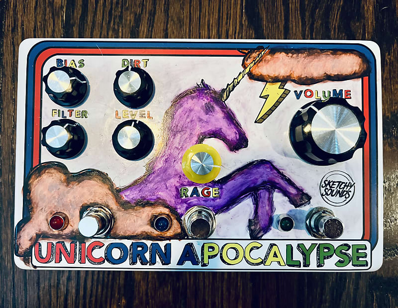 Sketchy Sounds Unicorn Apocalypse Fuzz/Distortion Guitar | Reverb