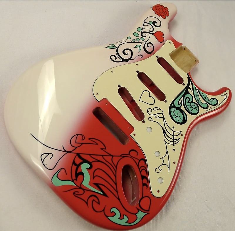 VDSE Guitars ST 62 Hendrix inspired body | Reverb UK