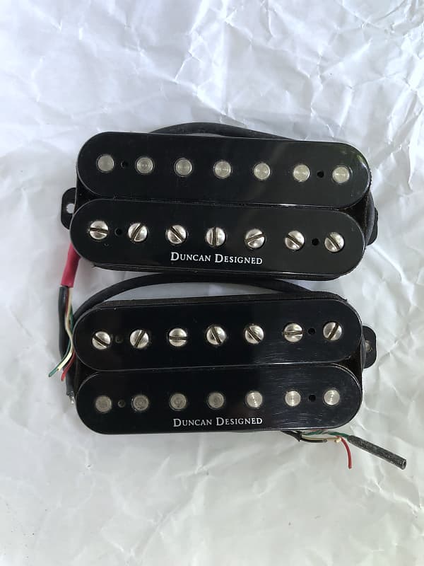 Duncan Designed HB7 Set Bridge And Neck Humbucker Pickups | Reverb