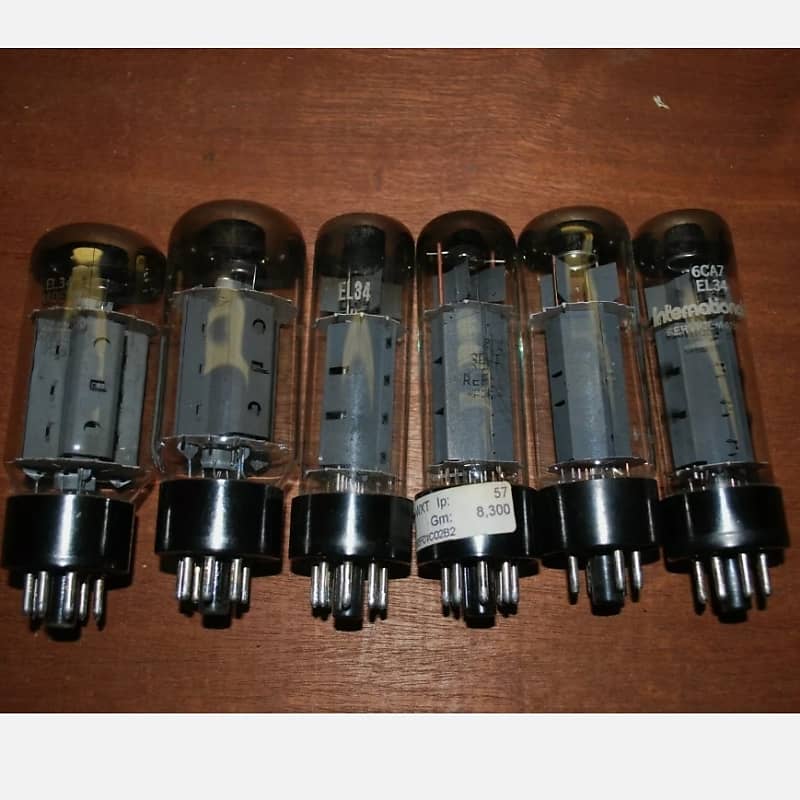 International Tubes el34 1970 To 2000 Glass | Reverb