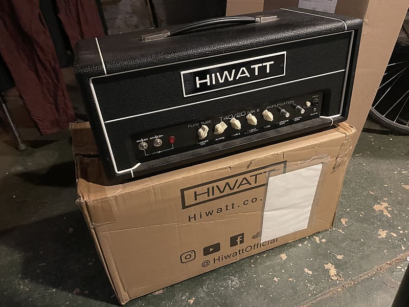 Hiwatt T 20/40 2019 - Black | Reverb