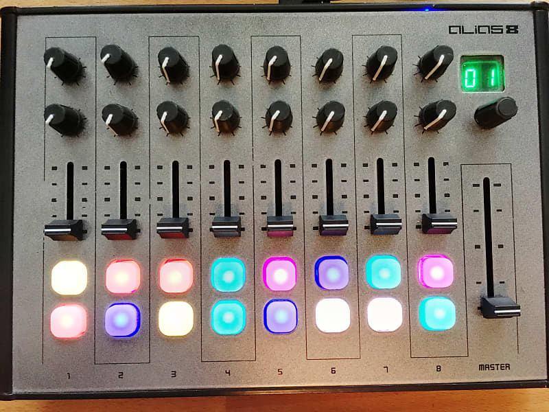 Livid Alias 8 (two faders need work) | Reverb