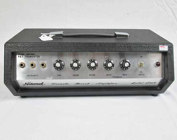 National GA920P Late 1960's 20W Solid State Tremolo Reverb | Reverb