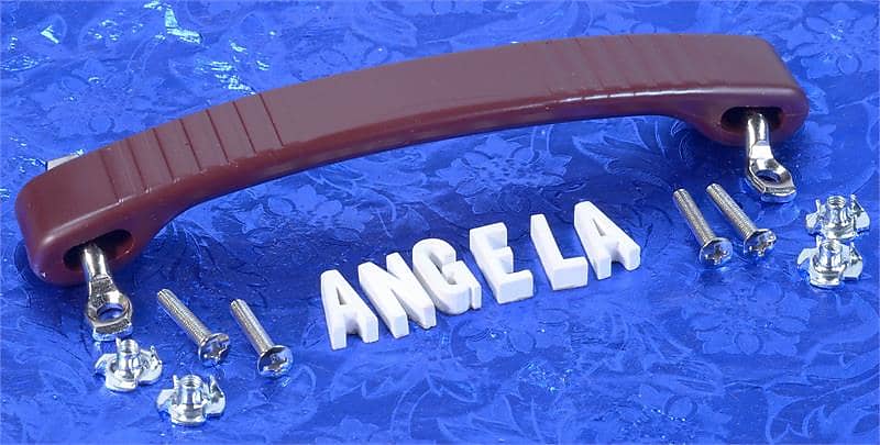 Oxblood Red Rubber Dog Bone Replacement Handle With No Logo, | Reverb