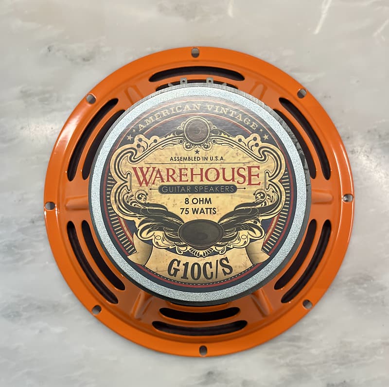 WGS G10C/S - 10" 75 watt 8 ohm speaker - Never Used | Reverb