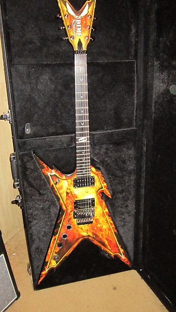Left Handed Dean Razorback 2013 Explosion | Reverb